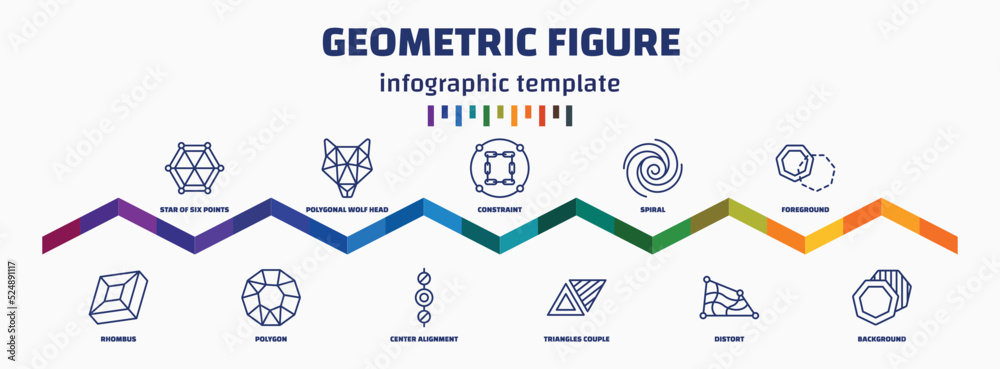 infographic template with icons and 11 options or steps. infographic ...