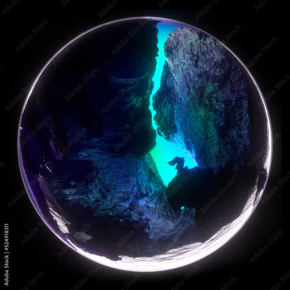 Big Blue Ball Earth