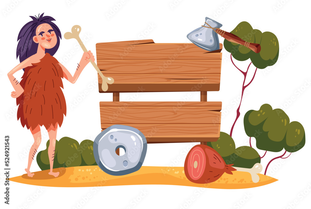 Cave people stone age prehistoric neanderthal civilisation concept ...