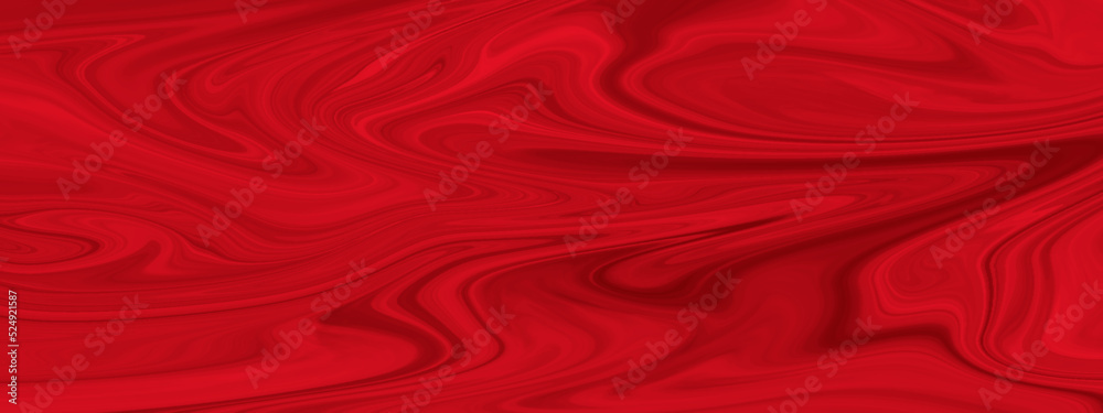 Decorative and blood-red Coral color painting mixed marble effect ...