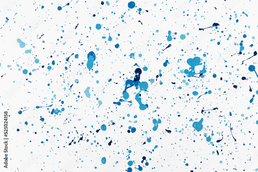 Blue paint drops texture background blue color Stock Photo | Adobe Stock