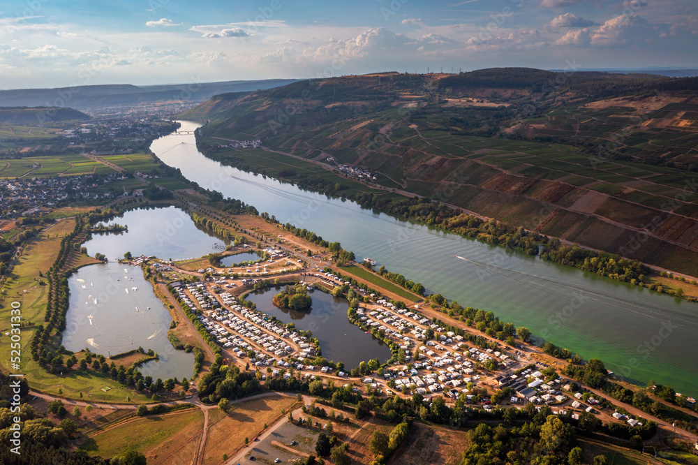 Triolago an der Mosel bei Riol Stock Photo | Adobe Stock