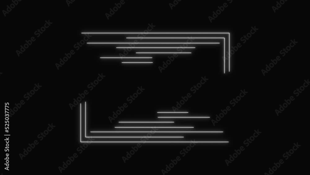 Halftone animated background frame for logos, icons. Moving loading ...