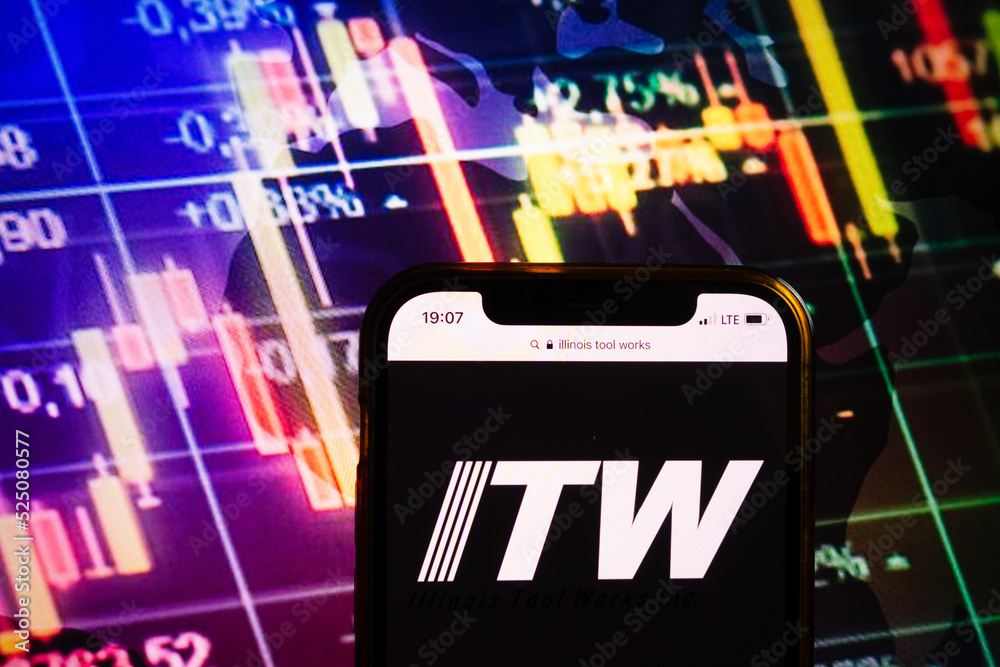 KONSKIE, POLAND - August 10, 2022: Smartphone displaying logo of ...