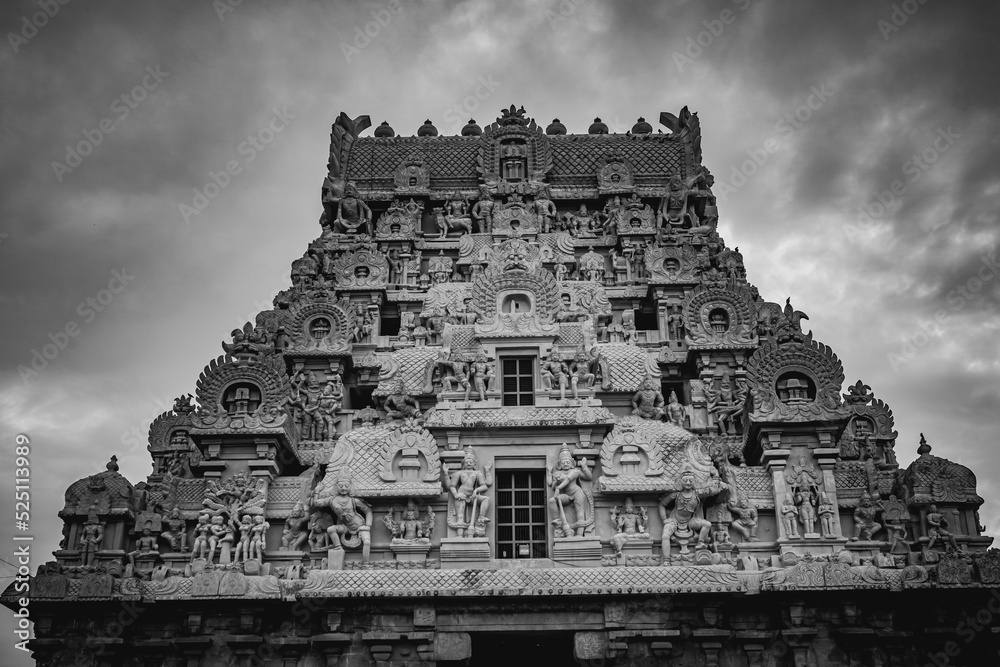 Tanjore Big Temple or Brihadeshwara Temple was built by King Raja Raja ...