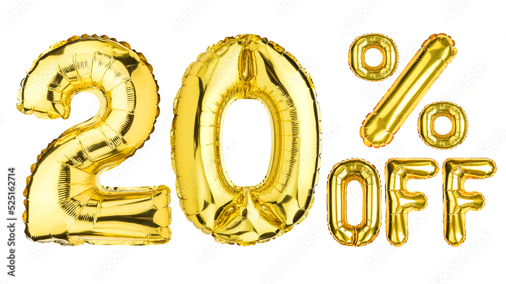 20 Twenty Percent % Off balloons. Sale, Clearance, discount. Yellow ... 20 Twenty Percent % Off balloons. Sale, Clearance, discount. Yellow ...