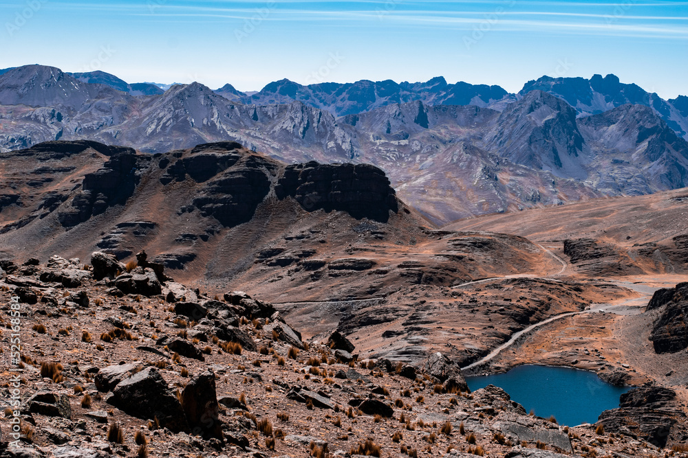 Andes mountains in Cochabamba Bolivia Stock Photo | Adobe Stock