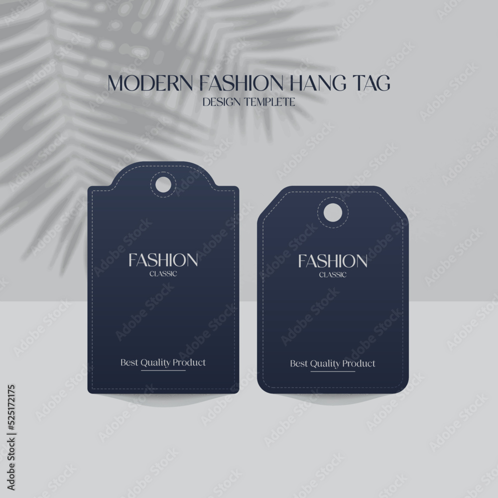 Realistic Black hang tag design, Price Tag , hang tag mockup, Vector ...