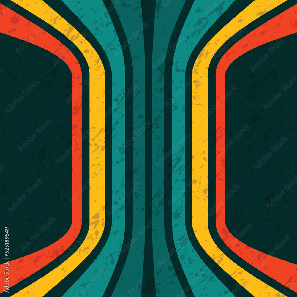 Retro background with vertical lines Stock Vector | Adobe Stock