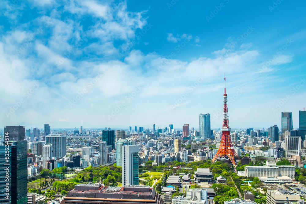 Tokyo tower, landmark of JapanTokyo tower, landmark of Japan Stock ...