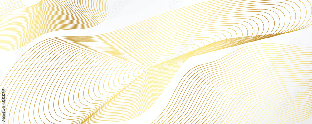 Premium background design with diagonal line pattern in gold colour ...