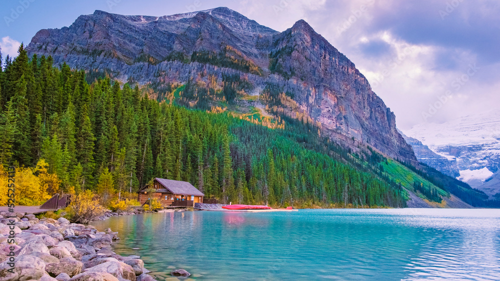 Lake Louise Canadian Rockies Banff national park, Beautiful autumn ...