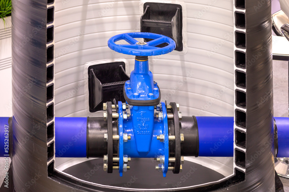 The valve is wedge-shaped. The most important element of pipeline ...