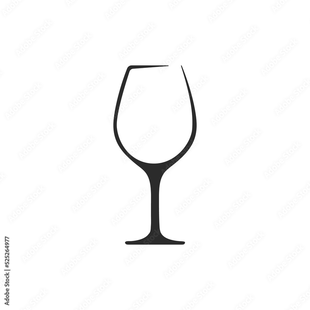Beautiful wine glass shapes collection vector Dinner Wine Ideas to ...