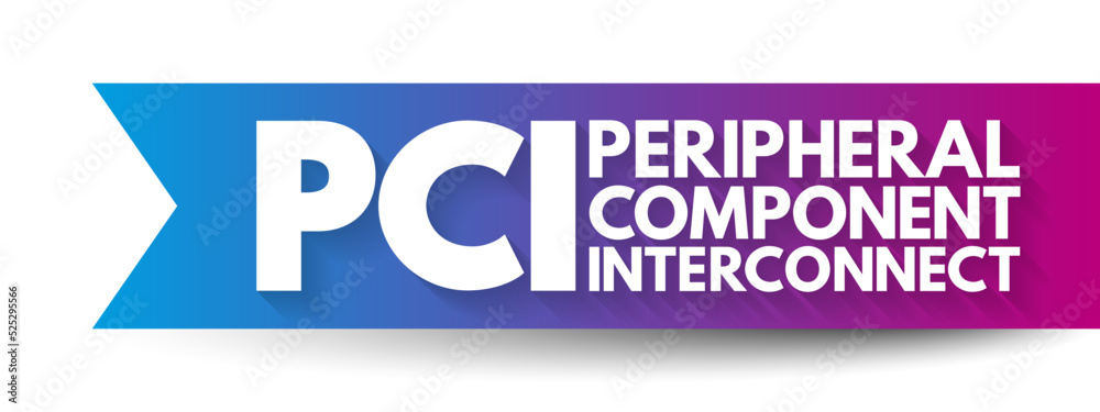 PCI - Peripheral Component Interconnect is a local computer bus for ...