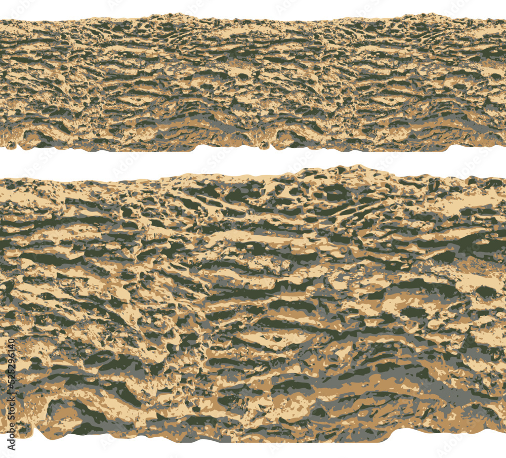 Seamless pattern of wood bark or stone. Repeating stone texture ...