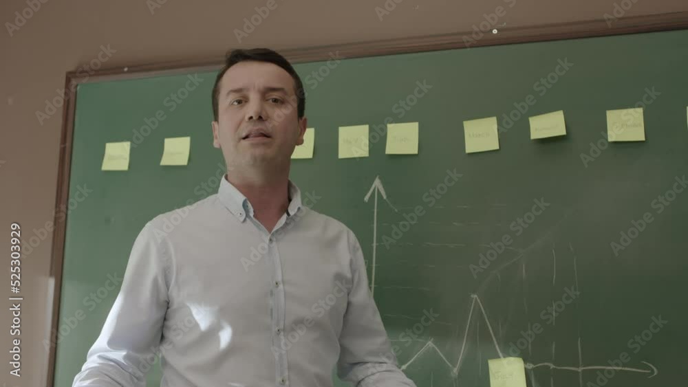 Angry teacher screaming and gesturing violently, unhappy with students ...