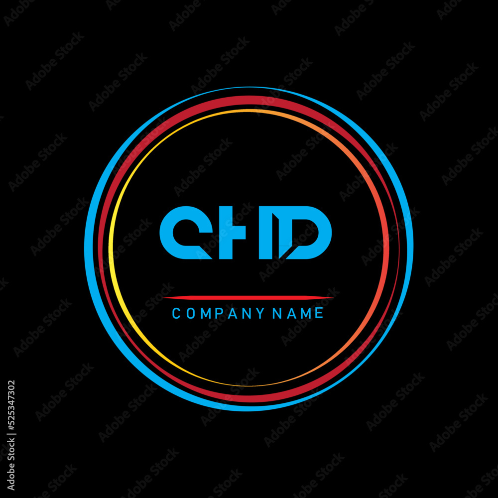 CHD letter logo,CHD letter design,letter CHD logo design,letter CHD logo design illustrator and ...