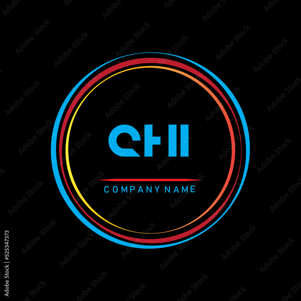 CHI letter logo,CHI letter design,letter CHI logo design,letter CHI ...