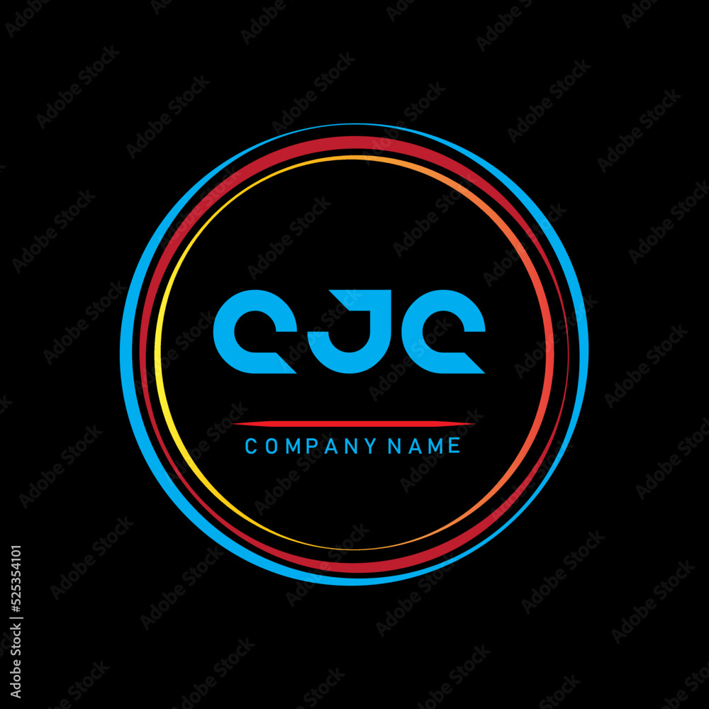 CJC letter logo,CJC letter design,letter CJC logo design,letter CJC ...