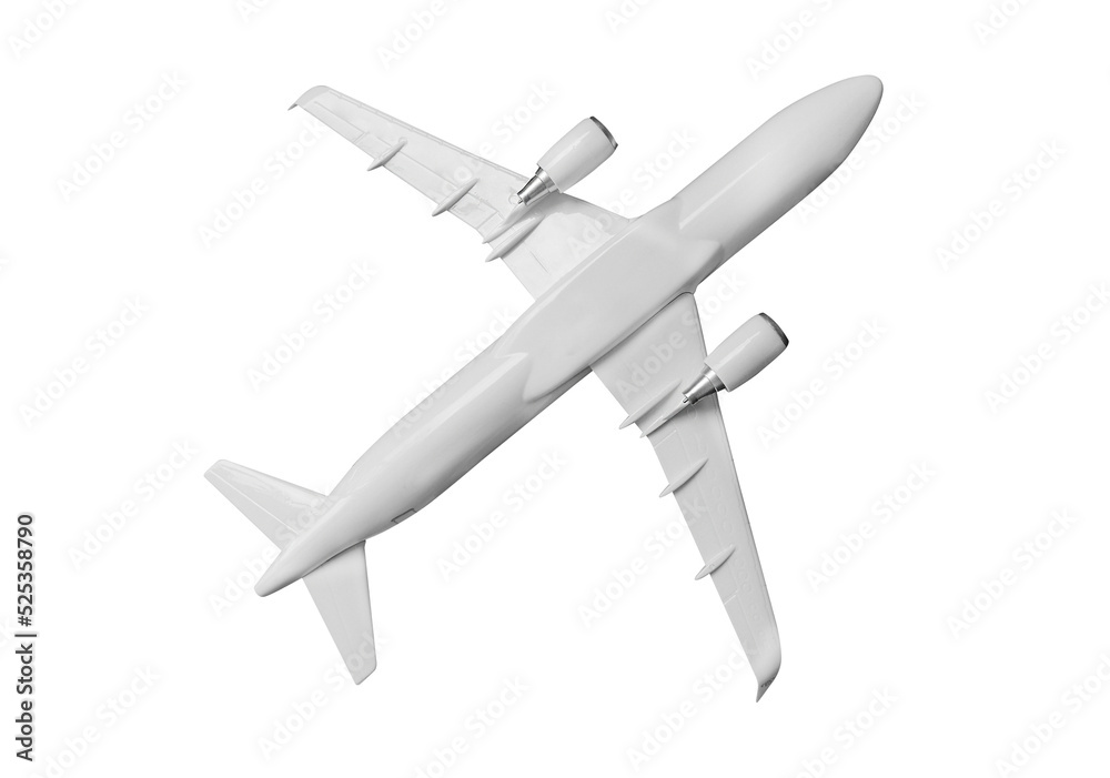 Airplane isolated transparency background. Stock Photo | Adobe Stock