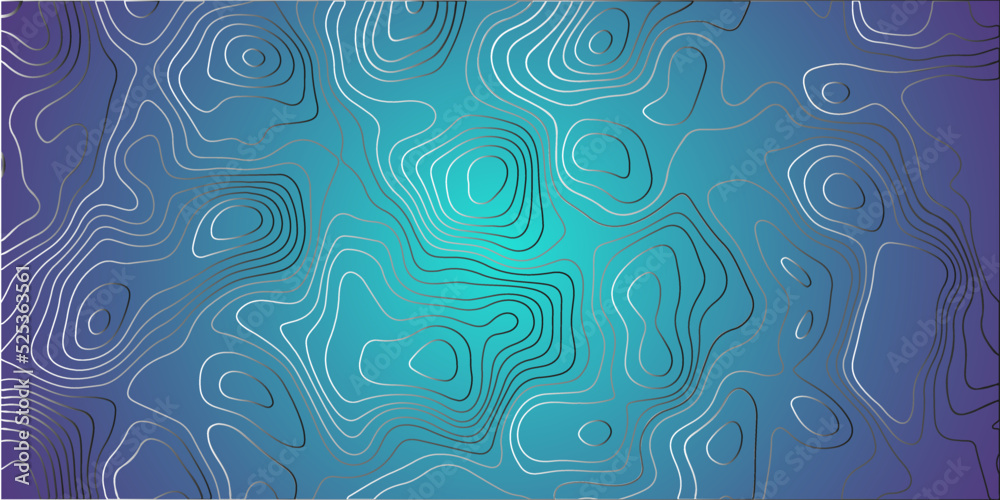 Topographic map background. Line topography map contour background ...