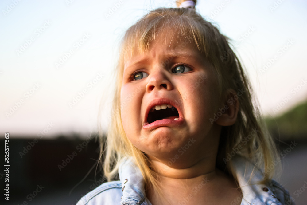 Street Children Crying