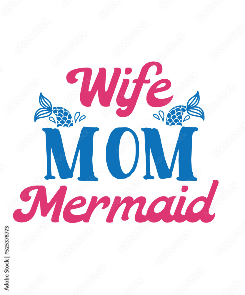 Mermaid Svg Design,Mermaid SVG Bundle, Mermaid tail SVG for cricut ...