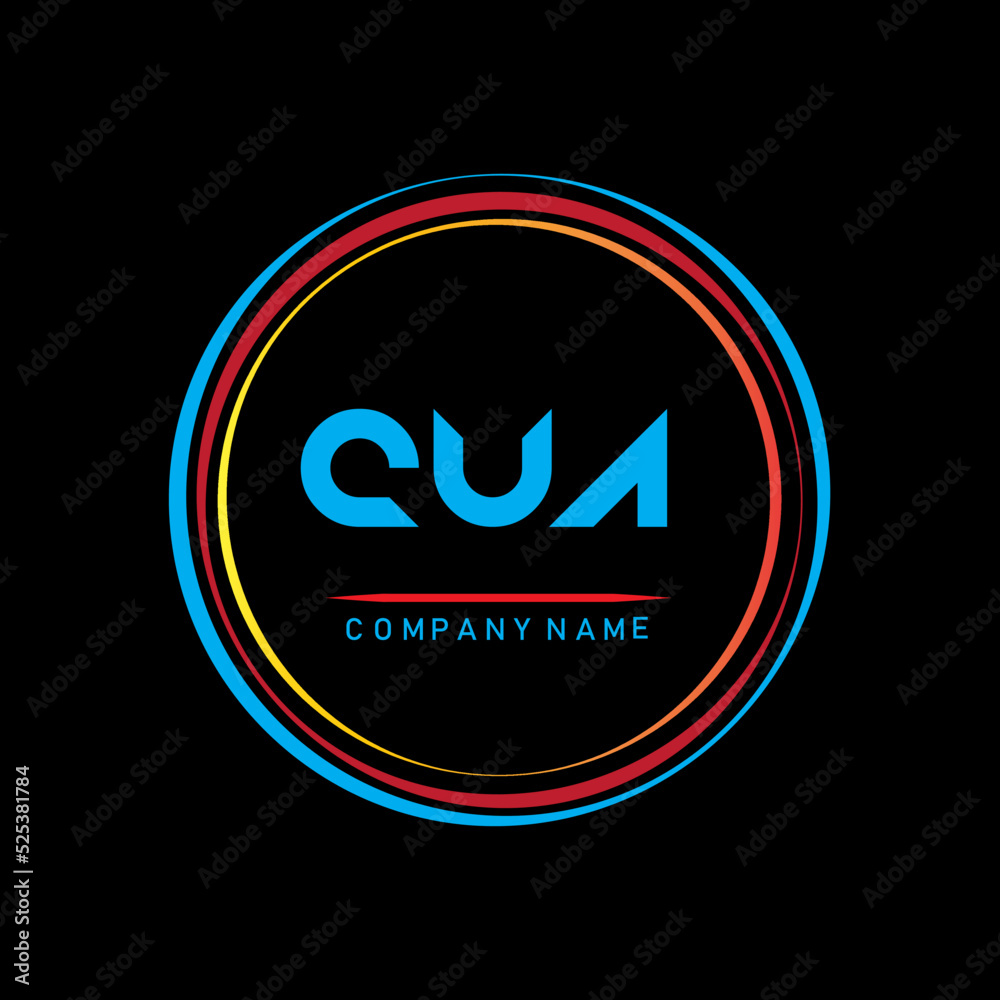 CUA letter logo,CUA letter design,letter CUA logo design,letter CUA ...