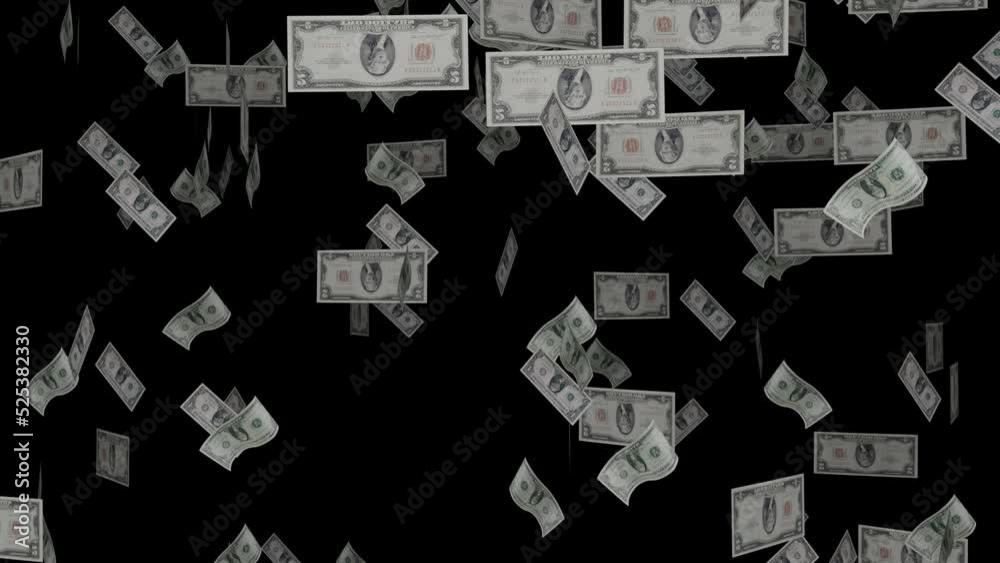 Money Falling,Money falling video overlay,Falling Money And Transition ...