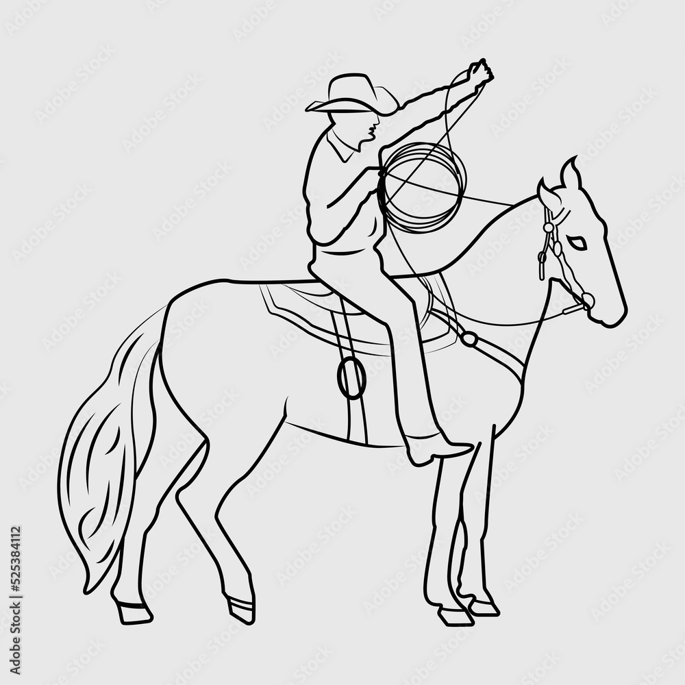 Cowboy SVG Cut File, Pony Svg, Rodeo Horse Svg, Western Svg, Cowboy ...