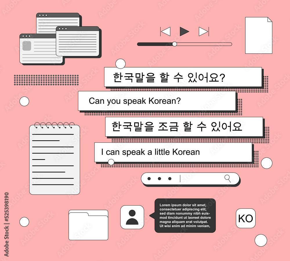 Learning Korean language online. Korean phrases with translations ...
