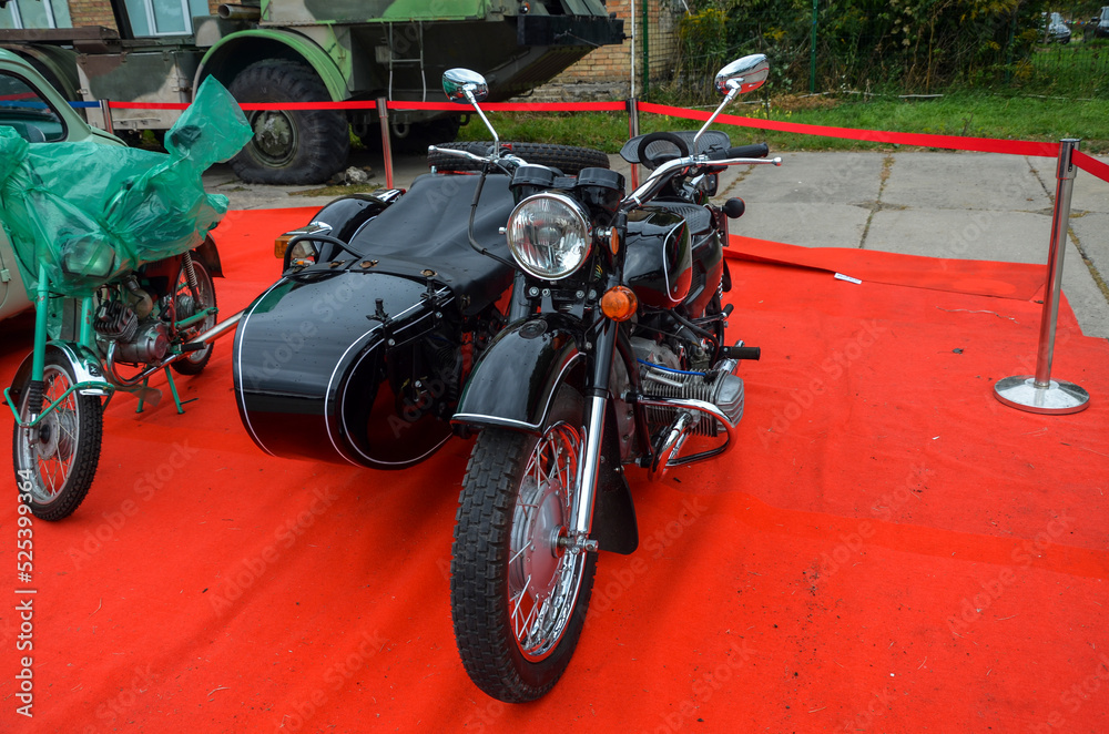 MT-10 "Dnipro" 1974 - a heavy motorcycle with a sidecar which has been ...