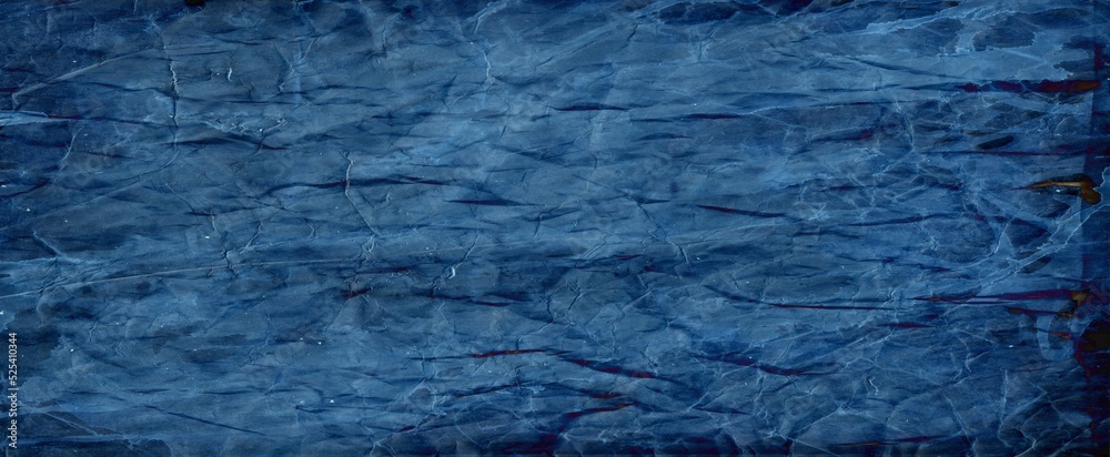 Elegant sapphire blue background with white hazy top border and dark ...