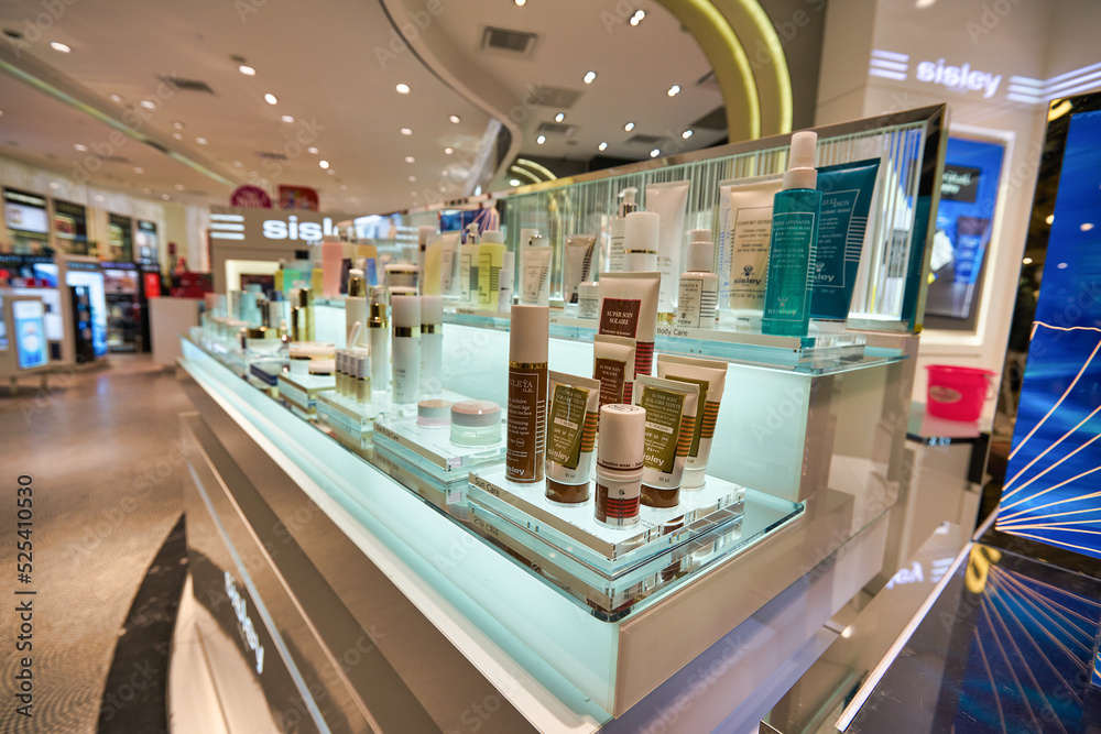 KUALA LUMPUR, MALAYSIA - CIRCA JANUARY, 2020: personal care products on ...