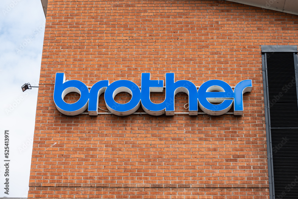 Gothenburg, Sweden - June 25 2022: Logo of printer company Brother on ...