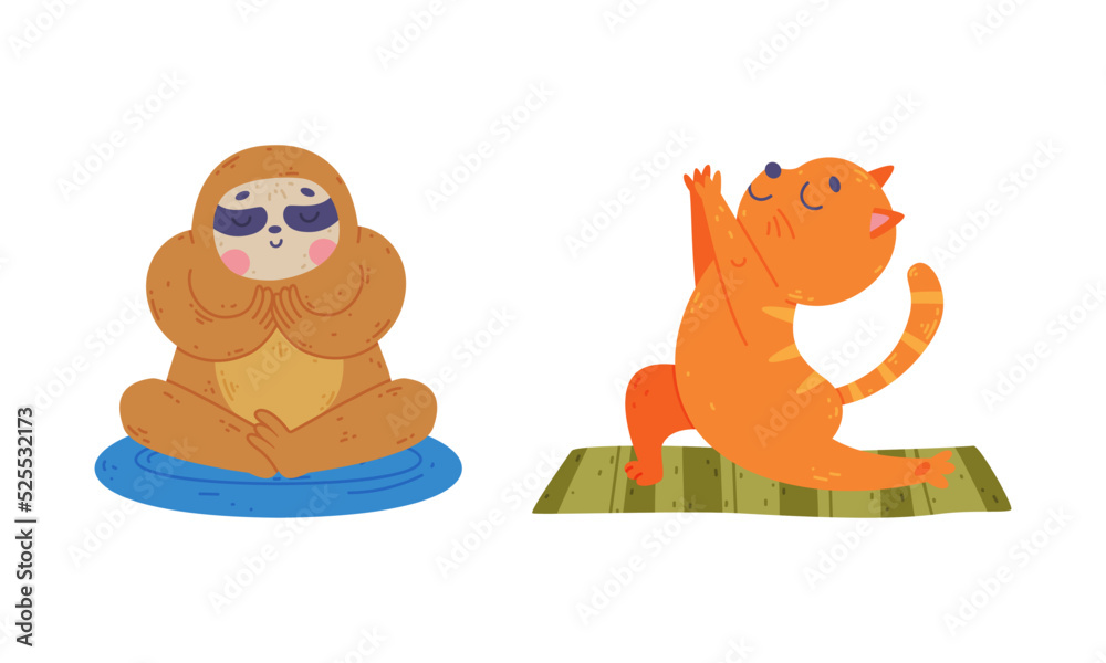 Animals Doing Yoga