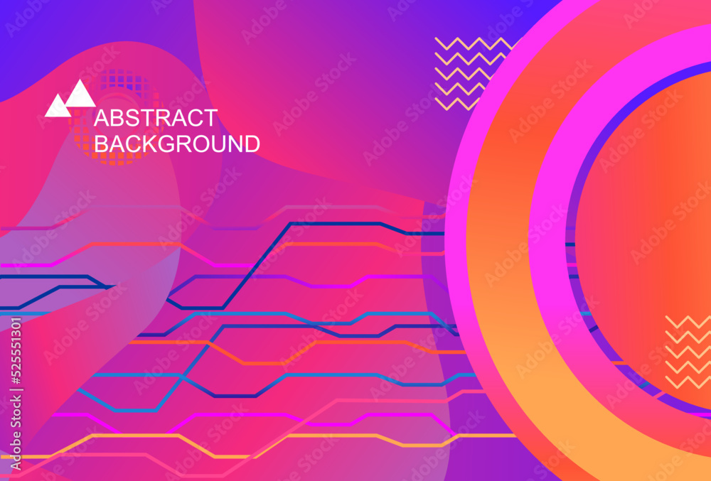 vector illustration of a gradient background color gradient wallpaper ...