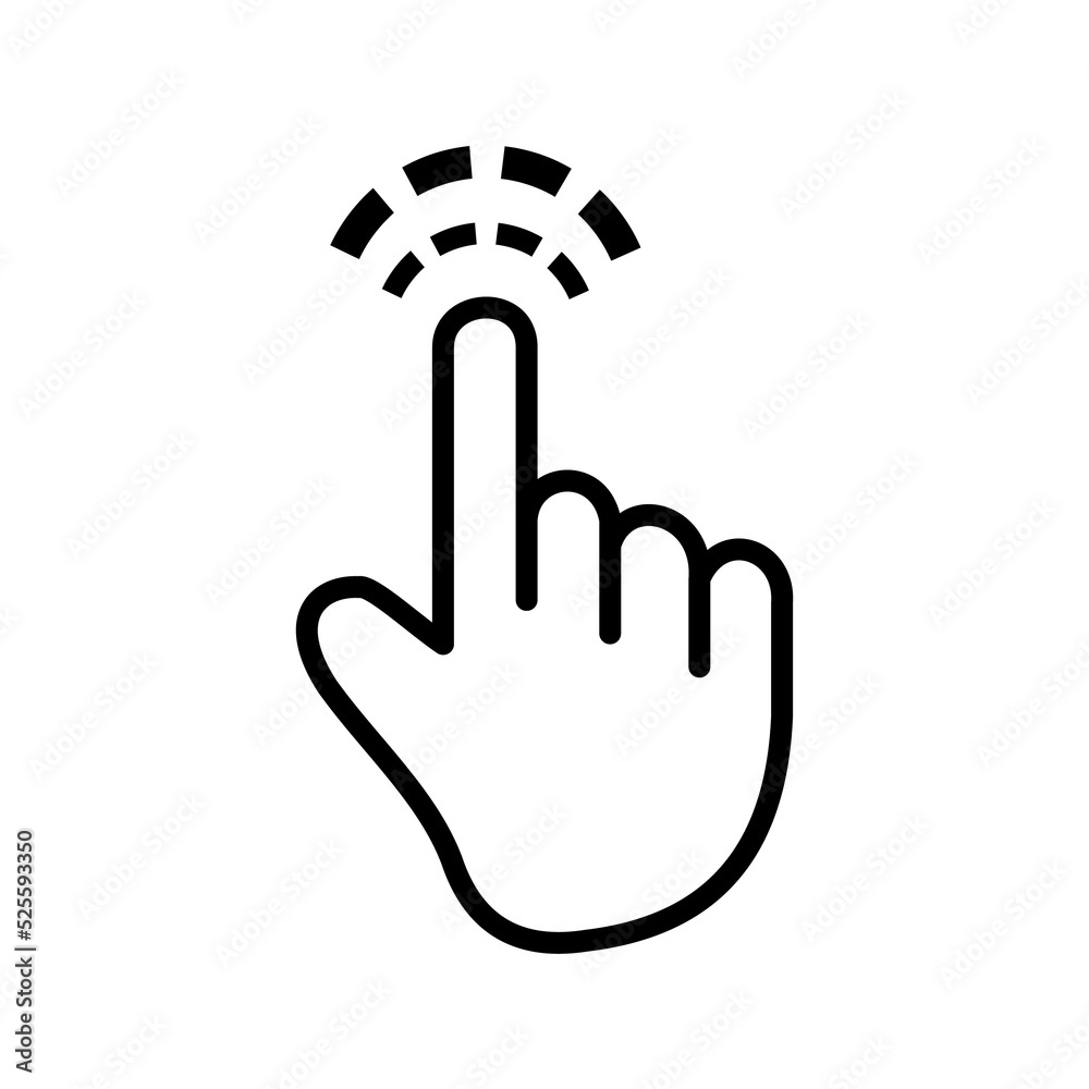 Computer mouse click png transparent Stock Illustration | Adobe Stock