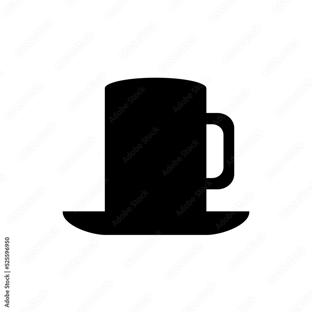 cup icon png transparent Stock Illustration | Adobe Stock