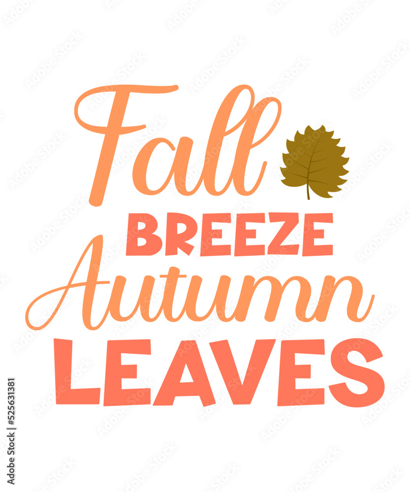 Vetor do Stock: Fall SVG Bundle, Fall Svg, Autumn Svg, Thanksgiving Svg ...