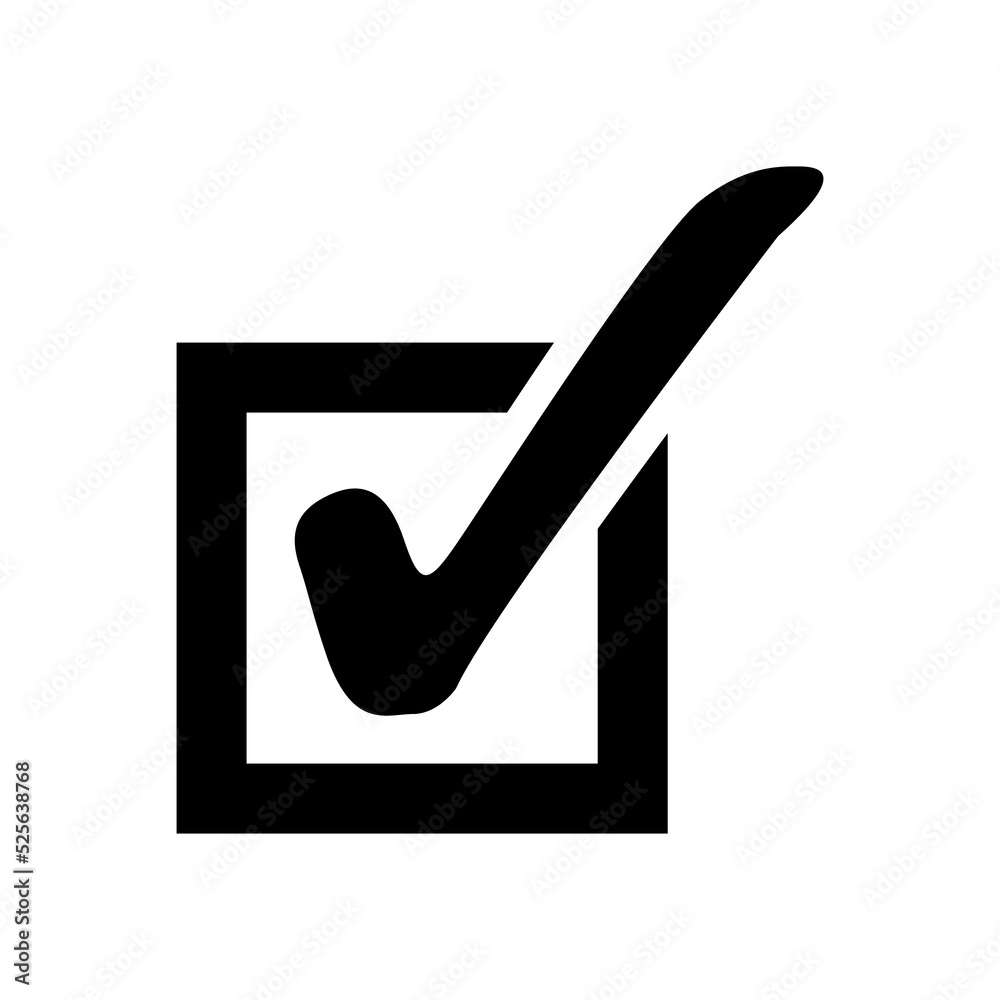 ภาพประกอบสต็อก Tick icon png transparent ภาพ | Adobe Stock