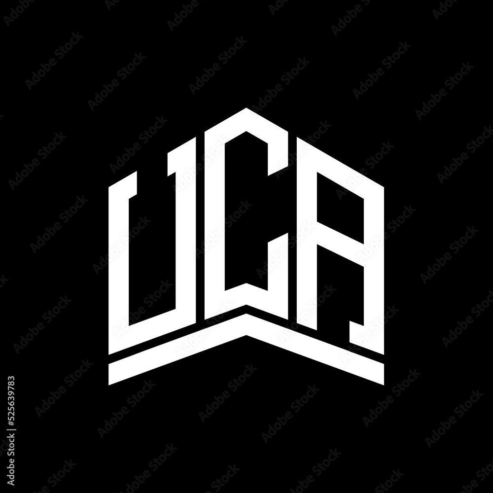 UCA letter logo design.UCA creative initials monogram vector letter ...