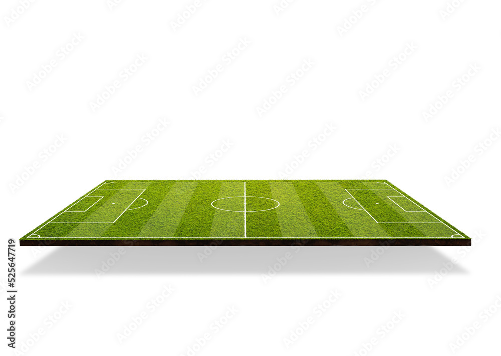 3D Soccer field on free PNG background from above - texture background ...