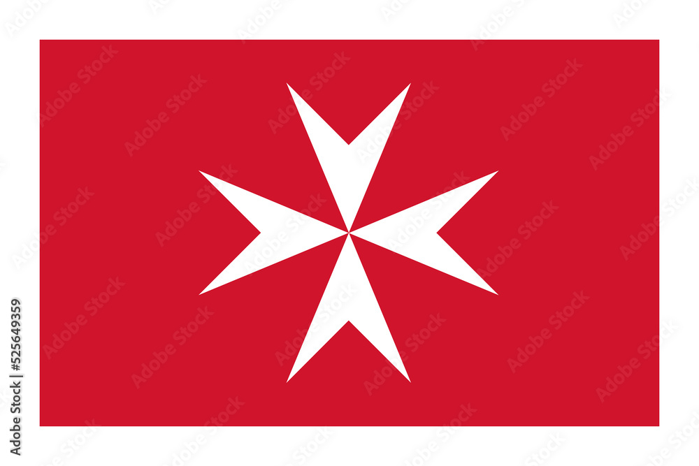 Maltese Cross flag background illustration large file Stock ...