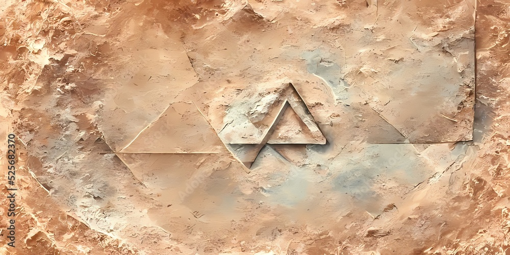 Recycling symbol with landscape background and space f Stock ...