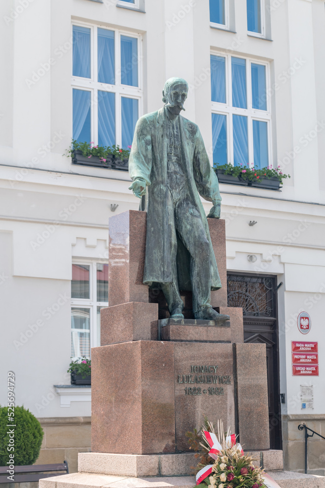 Foto de Krosno, Poland - June 12, 2022: Monument to Jan Jozef Ignacy ...