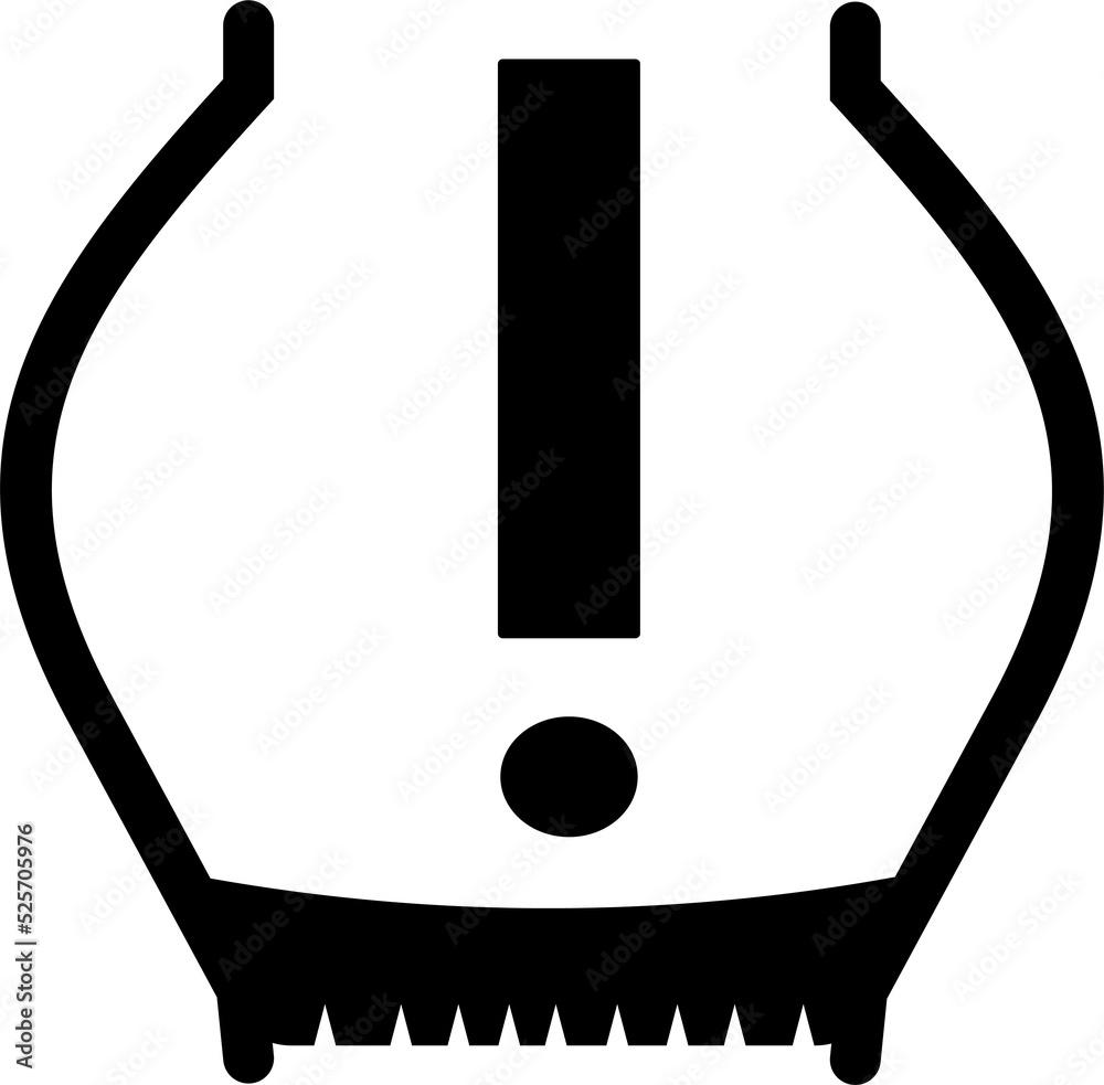Modern automotive icon of tire pressure sensor . The coolest car icons ...