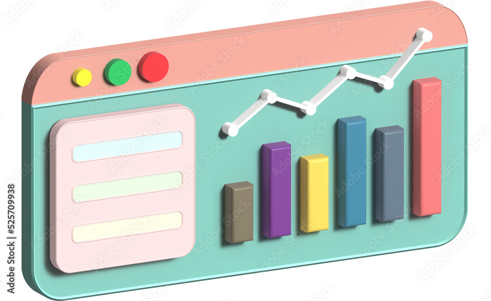 Graph and charts task management icon set.Gradient infographic.Charts ...
