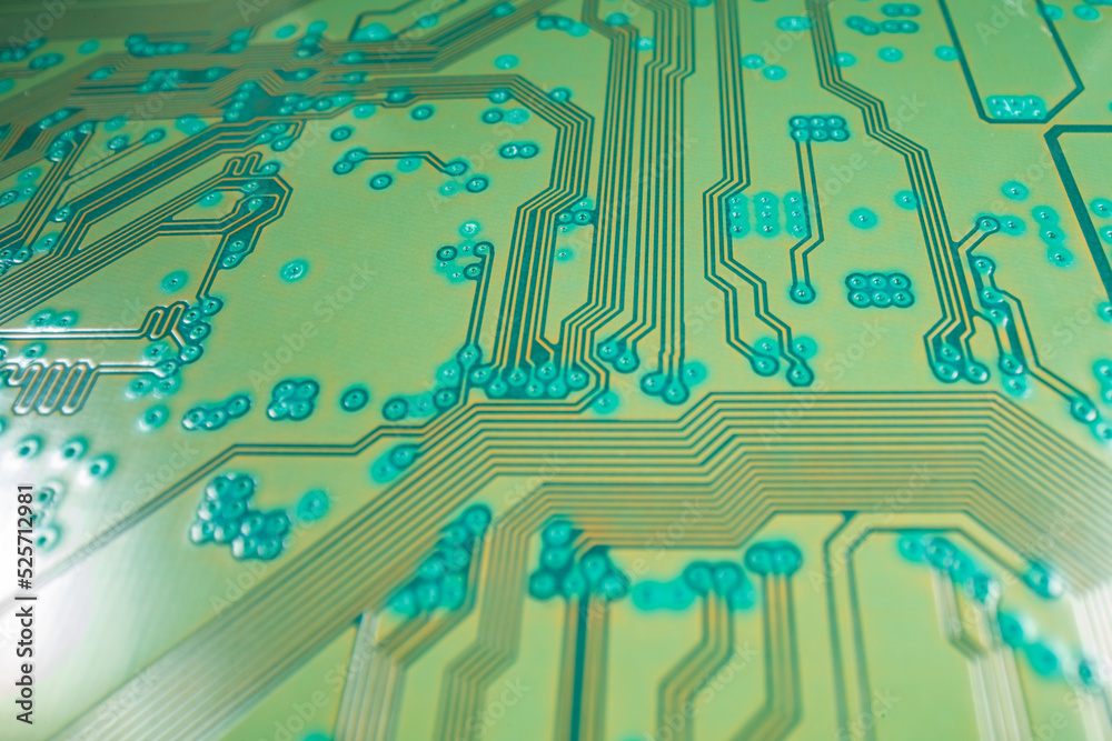 Electronic circuit board technology background. Electronic plate ...